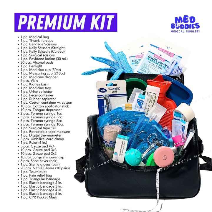 MED BUDDIES Nursing Kit / CHN PHN Community Bag (Complete Set for ...