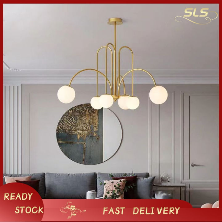 【STAR】Chandelier Ceiling Light Modern Living Room Tri color Pendant ...