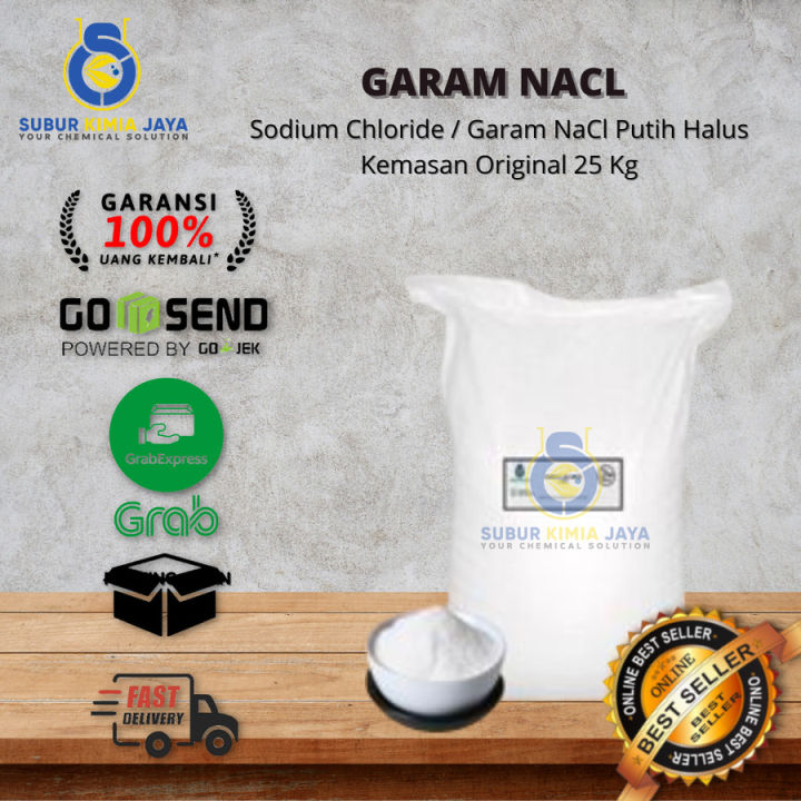 Garam NaCl Putih Halus / Sodium Chloride 25 Kg | Lazada Indonesia