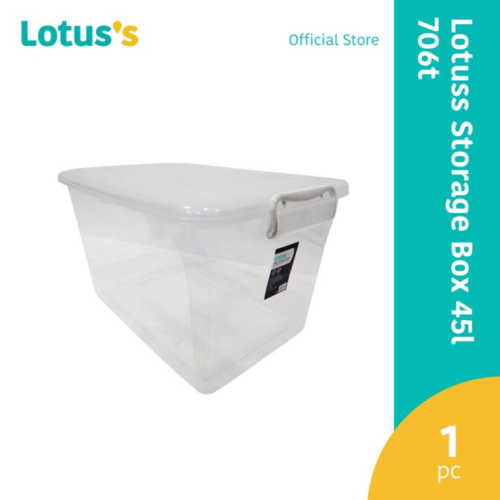 Lotuss Storage Box 45L 706T | Lazada