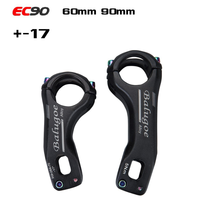 สเต็มจักรยานอลูมิเนียม BALUGOE EC90 +-17 Model: PRO L ยาว 70mm 90mm ...