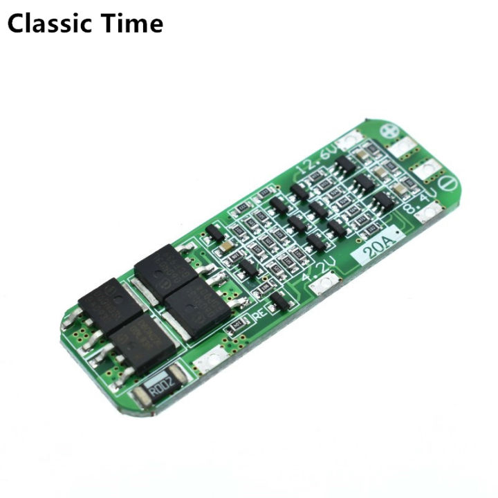 3S 20A Lithium Battery 18650 Charger PCB BMS Protection Board 12.6V 18650 Li-ion Cell Charging ...