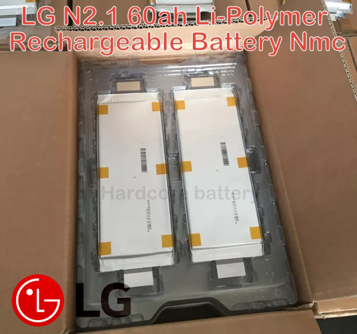 ORIGINAL LG Chem N2.1 60ah Li-Polymer Lithium ion korea Rechargeable ...