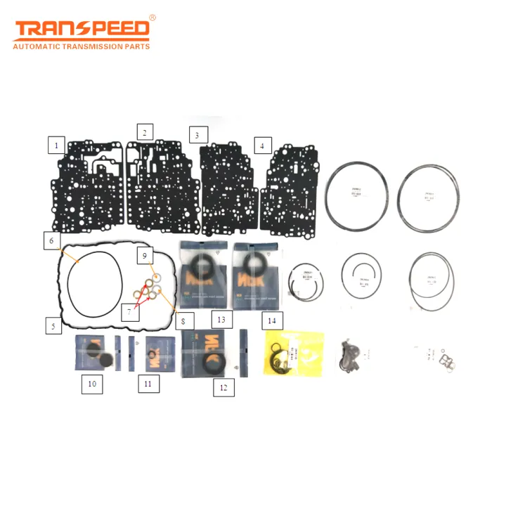TRANSPEED 6F24 Auto Transmission overhauling repair kit For DODGE DART ...