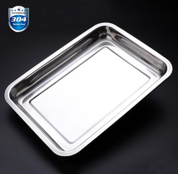 CPS Stainless Steel Baking Pan Tray Bakeware Oven Surgical | Lazada PH