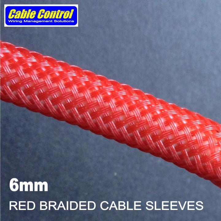 Cable Control 6mm Braided Sleeves 20 Meters , wire wrap , expandable ...