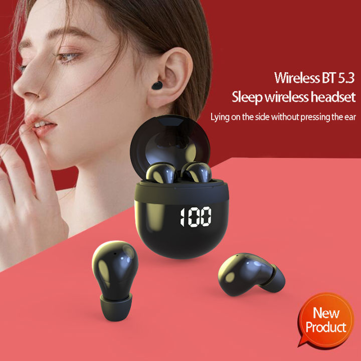 Invisible Headphone Bluetooth 5.3 Wireless ultra-thin mini in ear ...