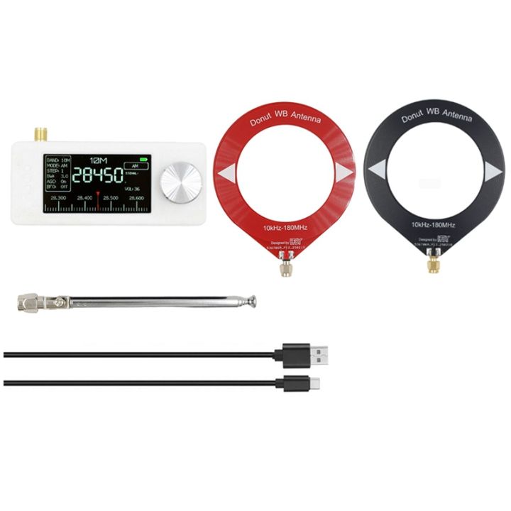SI4732 Mini Radio Receiver 10Khz-180Mhz AM FM Radio HF SW MW VHF with3 ...