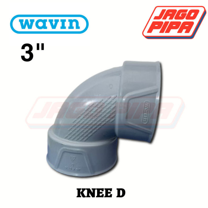 Wavin Elbow D 3 Inch PVC+ Knee Knie 3" Fitting PVC | Lazada Indonesia