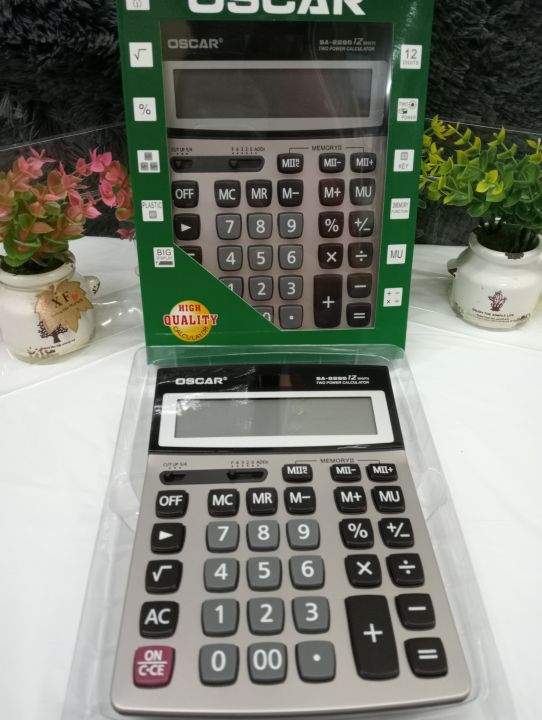 Oscar 12 digits Two Power Calculator #2295 | Lazada PH