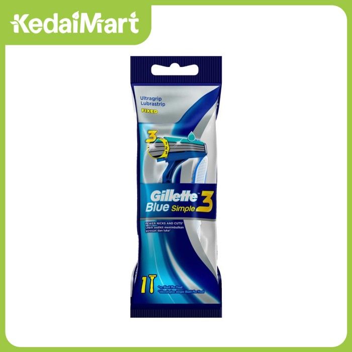 Gillette Razor Blue 3 Flexi Single Pack | Lazada Indonesia