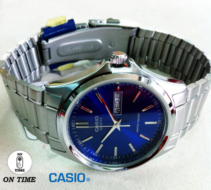 Casio Mens Blue Watch Mtp 1239d 2adf Lazada Ph