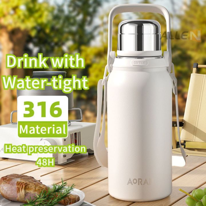 Thermos Bottle Grade 316 Stainless Steel Vacuum Flask Water Portable Termos Cup保温瓶杯子 | Lazada