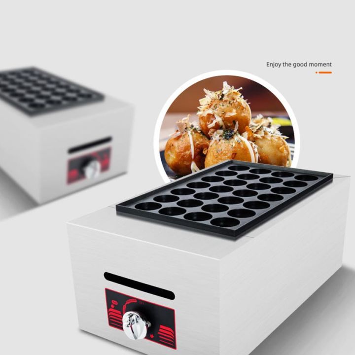 Takoyaki Maker 28/56 Holes Grill Octopus Ball Baking Machine Furnace ...