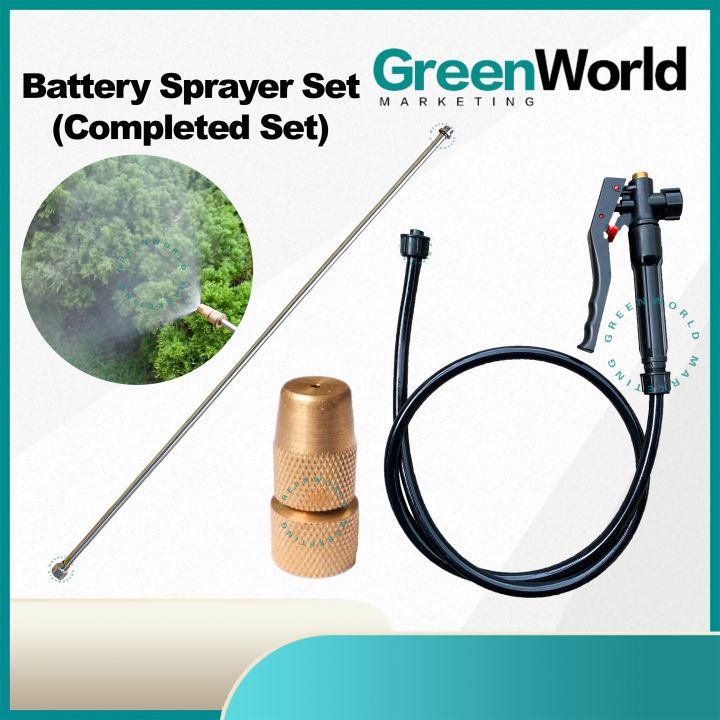 Battery Sprayer Set Sprayer Auto Release Sprayer Lance Sprayer Nozzle ...