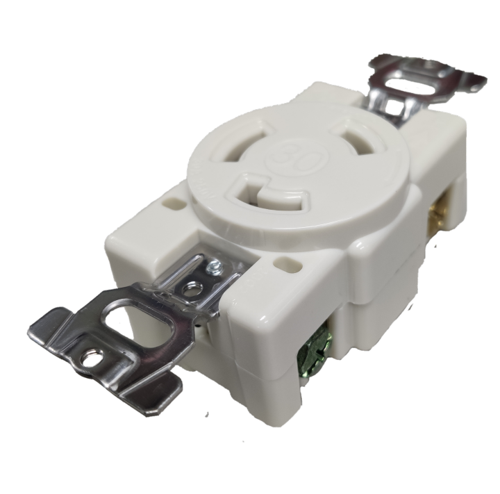 30A Twist Lock Outlet 2P+E (3P) 250V Panasonic (NEMA L6) WF2330 ...