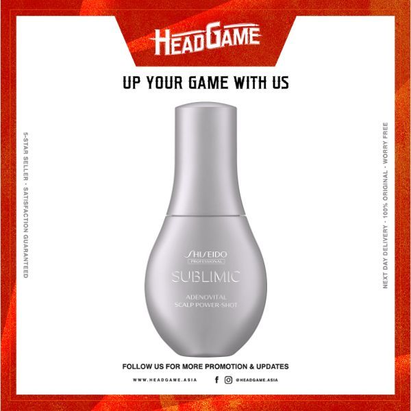 Shiseido Professional Sublimic Adenovital Scalp Power-Shot Essence (120ml) | Lazada