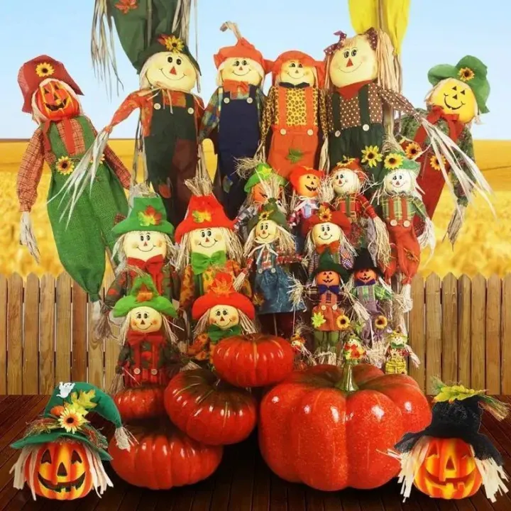 Scarecrow Dummies Scare Birds and Prevent Birds Dolls Scarecrow Group ...