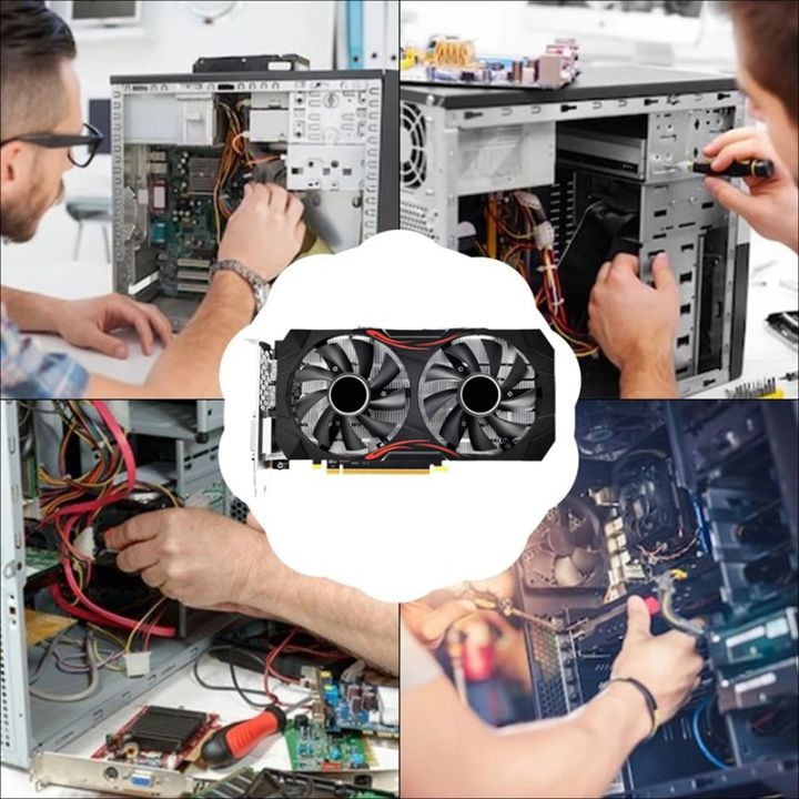 (GQZX) RX580 8GB DDR5 256BIT 2048SP Graphics Card 1284M/8100MHz PCIE3.0 ...