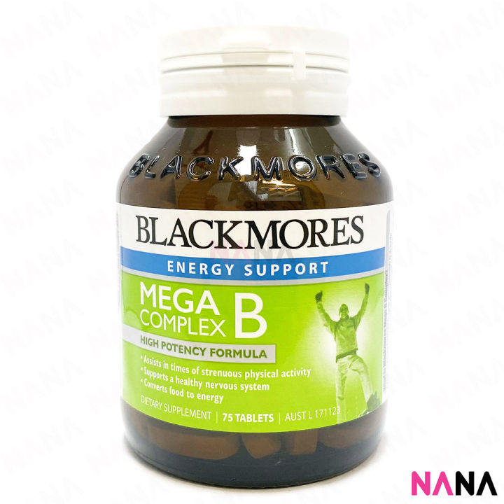 Blackmores Mega B Complex 75 Tablets (EXP:12 2025) | Lazada PH