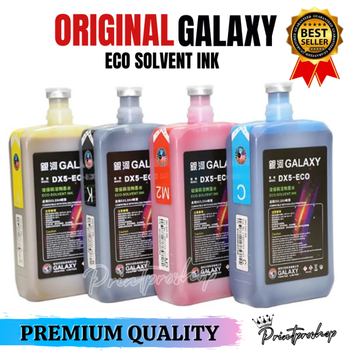 Galaxy Eco Solvent for DX5 Tarpaulin Ink 1 Liter | Lazada PH
