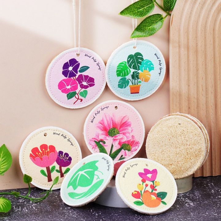 Magic Wood Pulp Sponge Dishwashing Sponge Kitchen Cleaning Sponges ...