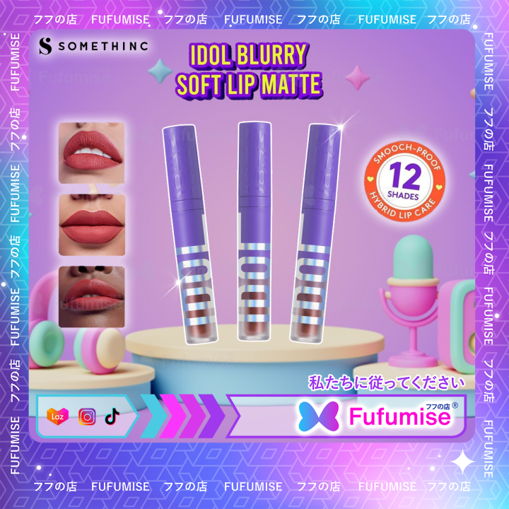 Somethinc Idol Blurry Soft Lip Matte Lip Cream Matte Somethinc