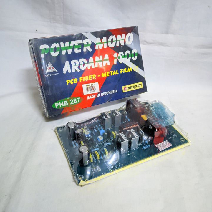 Kit Power Amplifier BOSTRAP 1000W+PCB Final MONO ARDANA PHB 287 | Lazada Indonesia