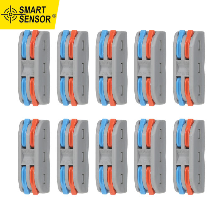 Smart Sensor 10pcs Wire Connectors Compact Splicing Connectors Cable ...