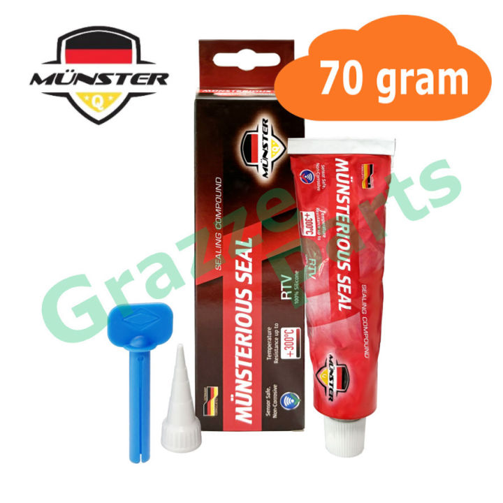 (70g) Münster High Temperature Engine Motor RTV Silicone Silicon Gam ...