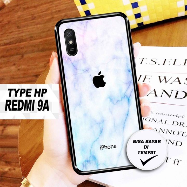 SRC - Case Xiaomi Redmi 9A Casing Hard case 2D Terbaru [ Logo Iphone ...
