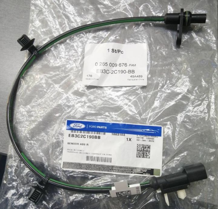 Ford ABS Speed Sensor - REAR - for Ford Everest 2.2L & 3.2L PN ...