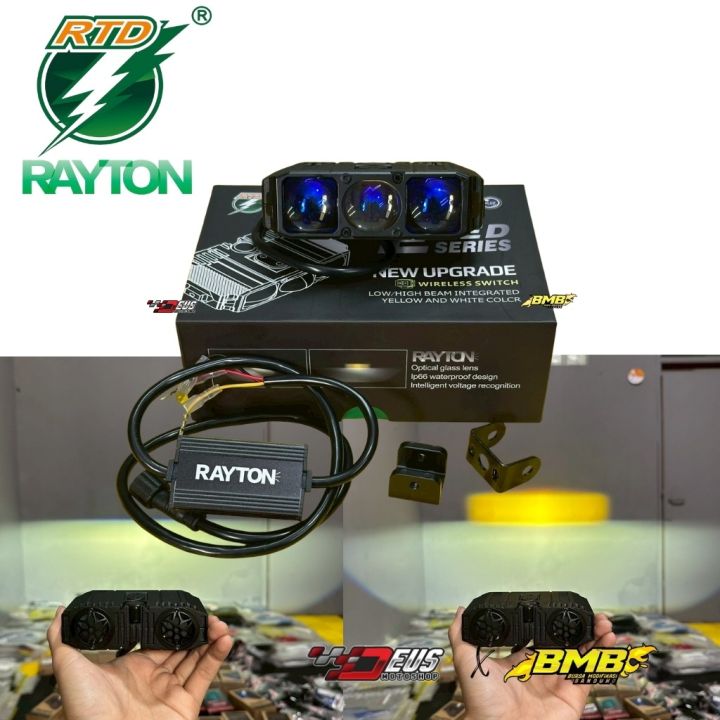 RTD Lampu Tembak Rayton Motor dan Mobil E06L dengan 2 Warna Lampu 4 ...