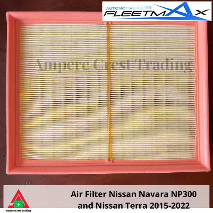 Fleetmax Air Filter-Nissan Navara NP300 and Nissan Terra 2015-2022 ...