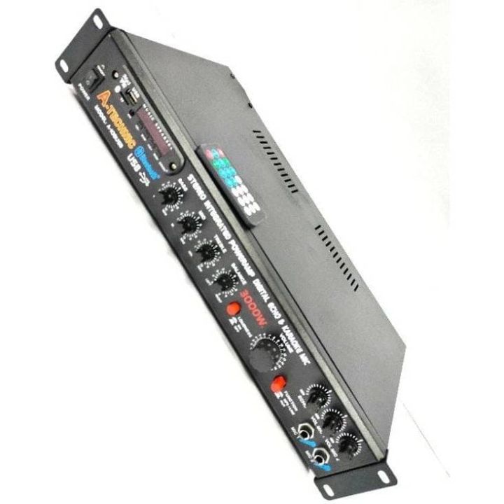 แอมป์ขยายเสียงA-TECHNIC /3000W บลูทูธ/USB/SD card/FM-เชื่อมต่อบลูทูธได้ ...