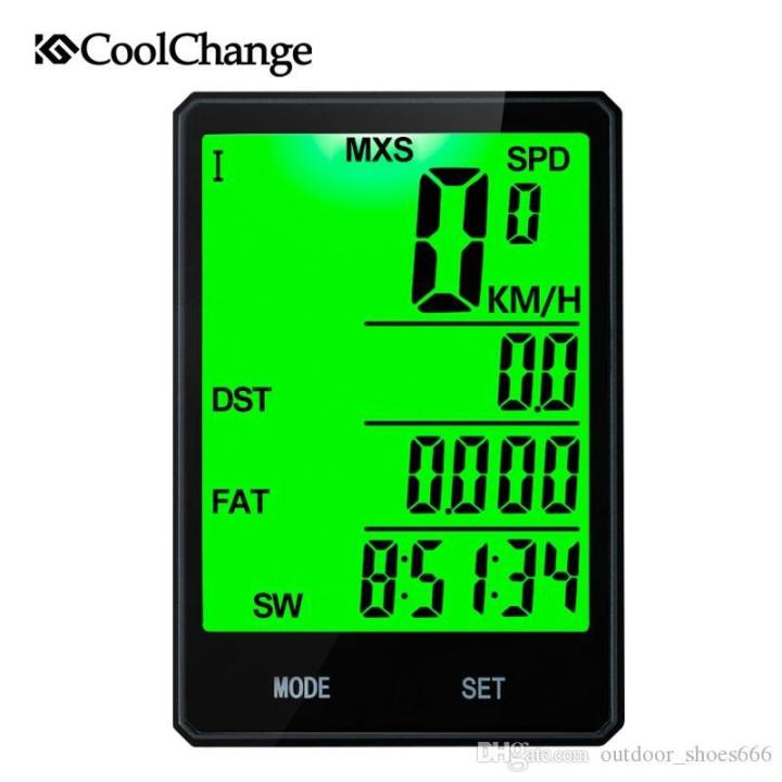ไมล์จักรยาน ไร้สาย Cool Change (wireless speedometer) | Lazada.co.th