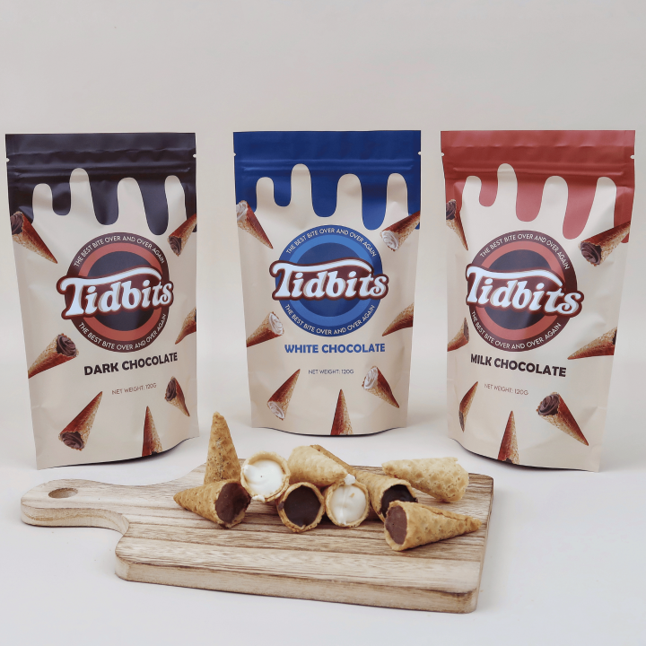 Tidbits Chocolates Cones | Goya Chips Dark Chocolate (150g.) perfect ...