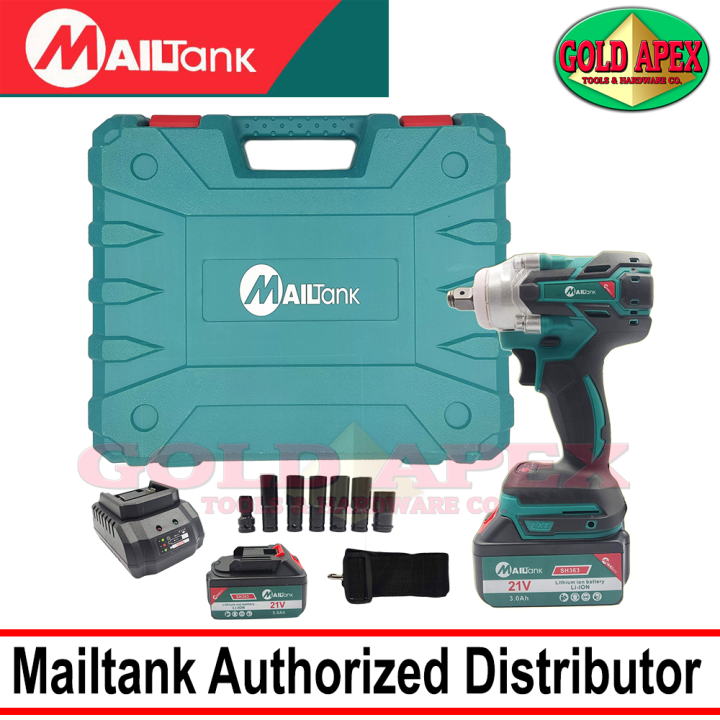 Mailtank SH363 21V Cordless Brushless Impact Wrench 1/2" Drive | Lazada PH