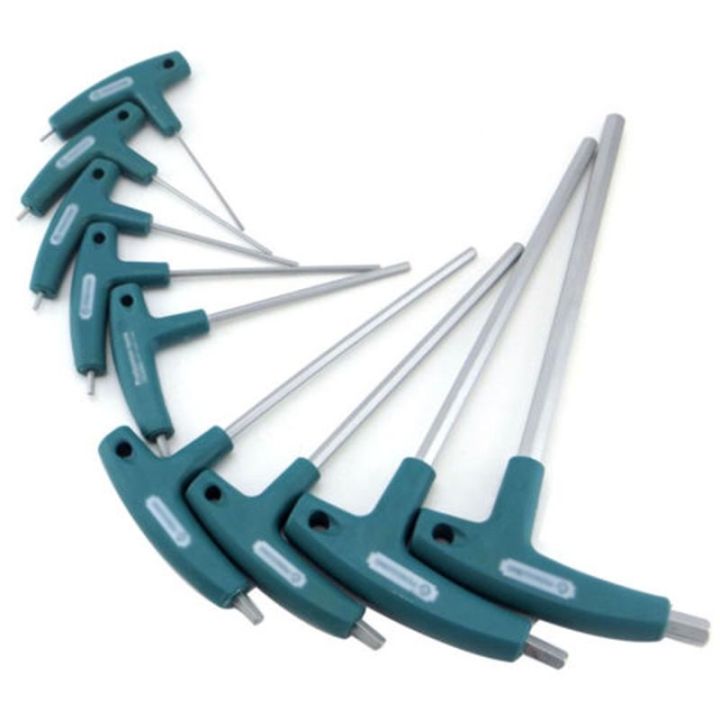 2mm - 10mm Allen Hex Key T Shaped Wrench Inner Six Angle Screwdriver ...