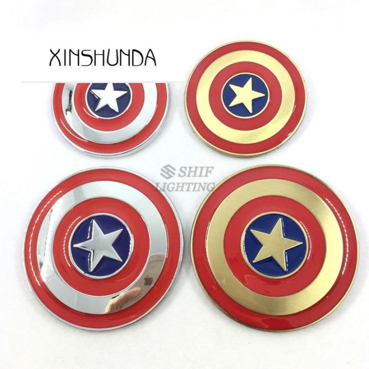 XSD 1 Metal Captain America Avengers Logo Car Motor Decal Emblem ...