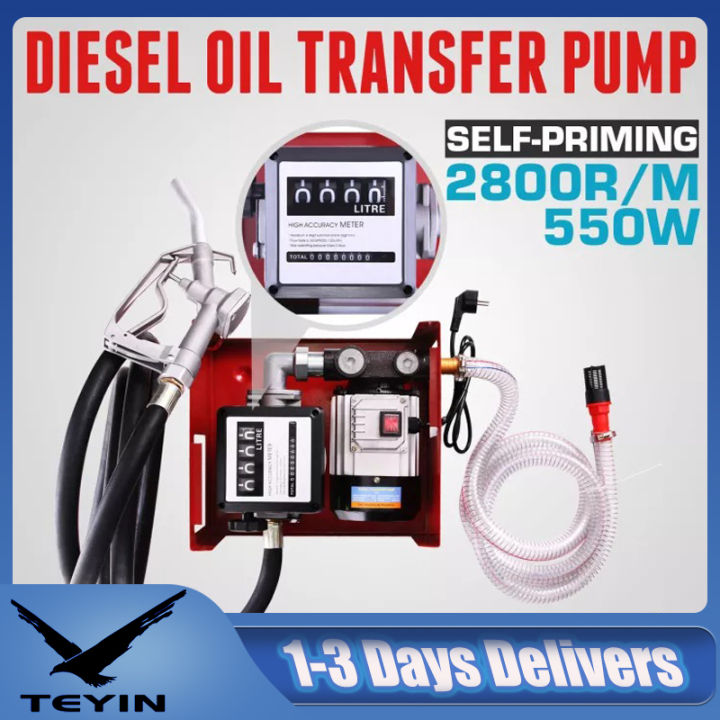 Car Mounted Diesel Oil Refueling Machine 60L/Min 550W Fully Automatic ...