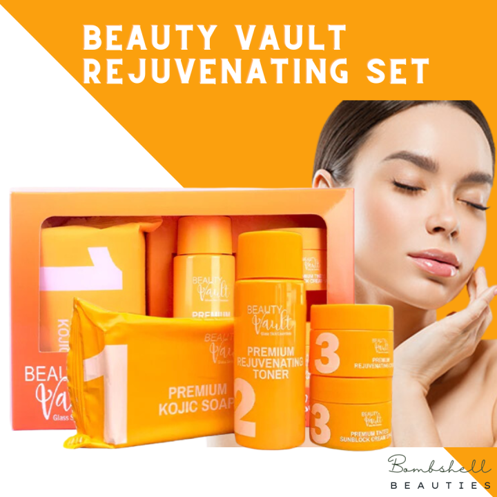 ORIGINAL Beauty Vault Glass Skin Essentials Premium Rejuvenating Set ...