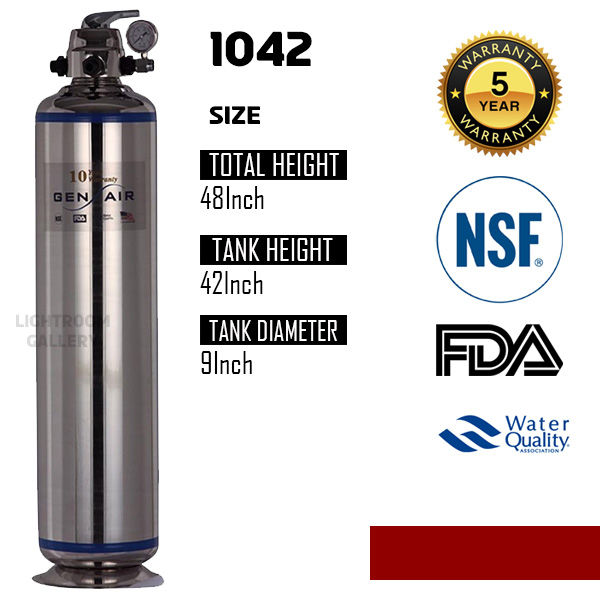 Gen Air Water Filtration System-Fully Stainless Steel Outdoor Sand ...