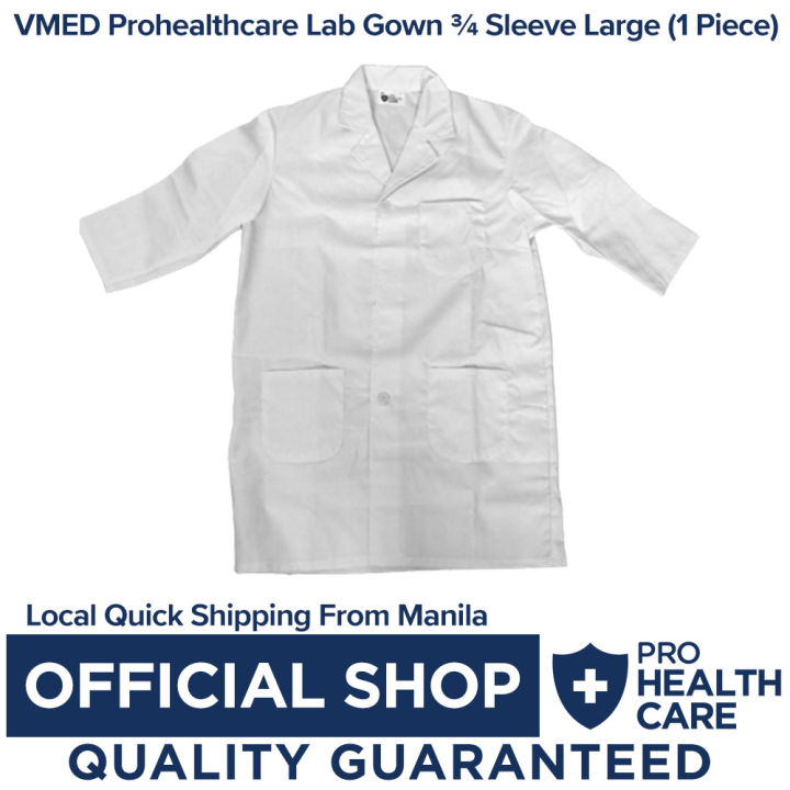 Prohealthcare Lab Gown ¾ Sleeve (1 Piece) | Lazada PH