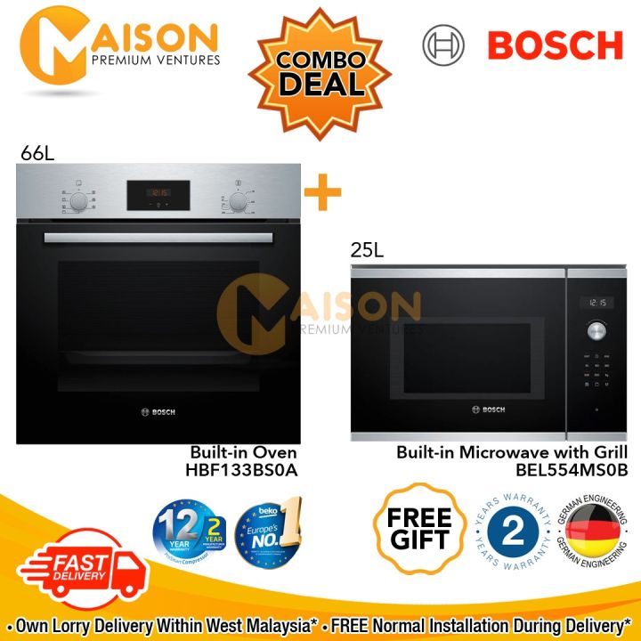 [Sales] [Combo] Bosch Series 2 Built in Oven 66Litres HBF133BS0A ...