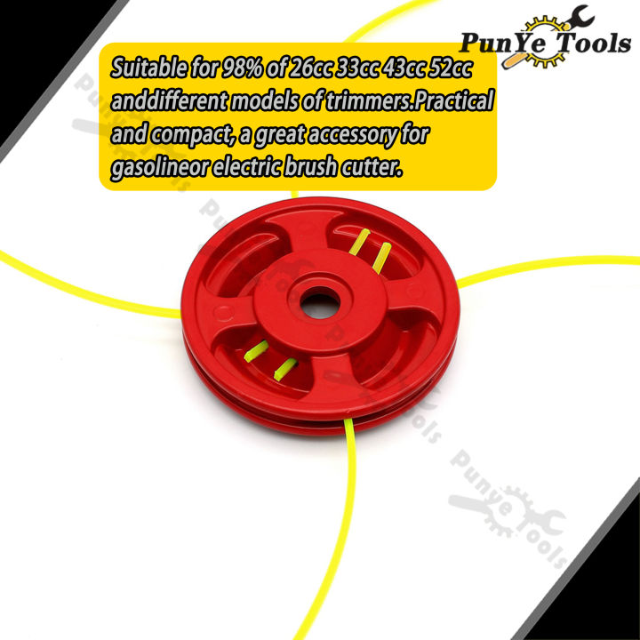 Universal Aluminum Glass Cutter String Trimmer Head Replacement With ...