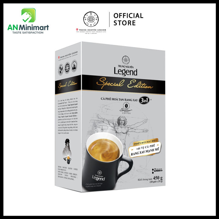 Trung Nguyen Legend special edition coffee box 18 pack x 25gr | Lazada PH