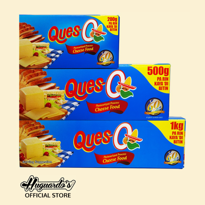 Queso Processed Cheese Food 1kg - 200g | Lazada PH
