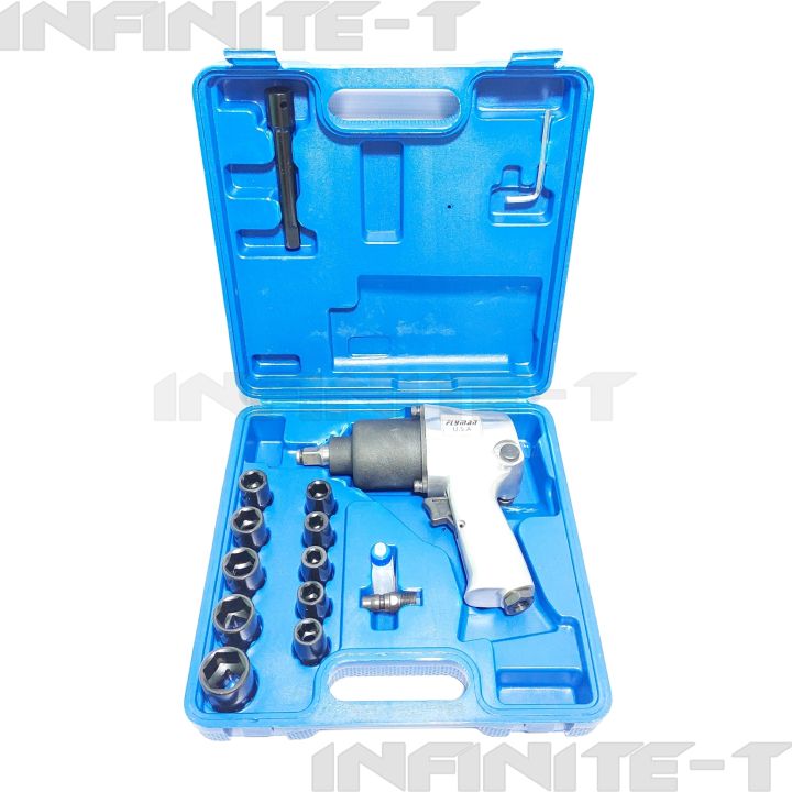 Flyman 1/2" Drive Twin Hammer Air Impact / Pneumatic Wrench | Lazada PH