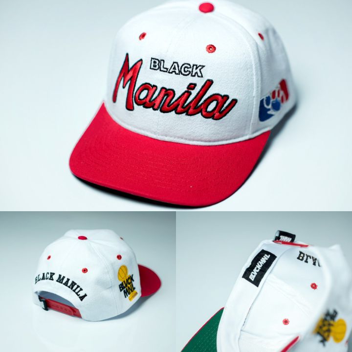 CHAMPION CAP WHITE "BLACK MANILA" | Lazada PH